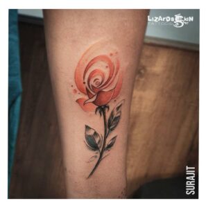 Surajit - Famous Tattoo Artist in Kolkata: Lizard’s Skin Tattoo